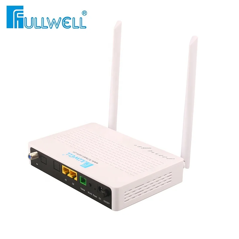 Fullwell FTTH GPON ONT Modem 1GE+1FE Wifi GPON ONU Factory Price