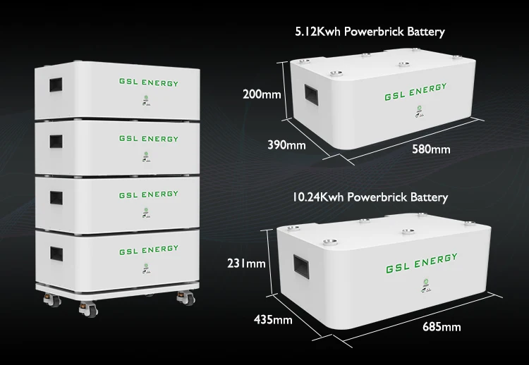 GSL ENERGY 48V 200Ah Lifepo4 Solar Battery Box 100Ah 5KW 10kwh Lithium ...