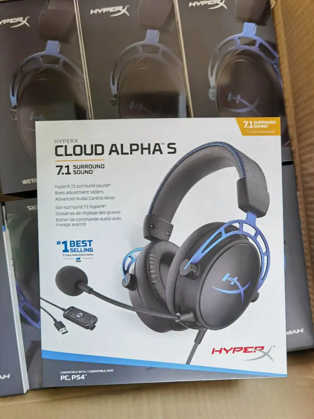 Professional Original Gaming Headphones Hyper X Cloud Core+7.1 Wired ...