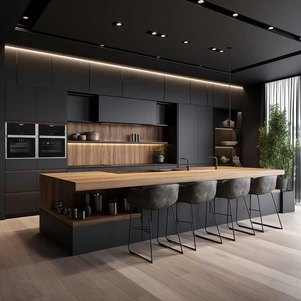 Wholesale Home Complet Cucina Island Cupboard Modern Design