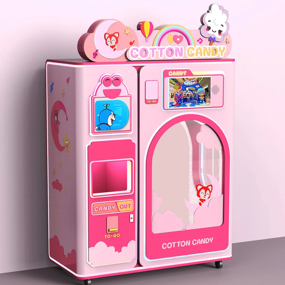 Alibaba.com: New Upgraded Mini Cotton Candy Machine, Fully Automatic Electric with Cover : CE ...