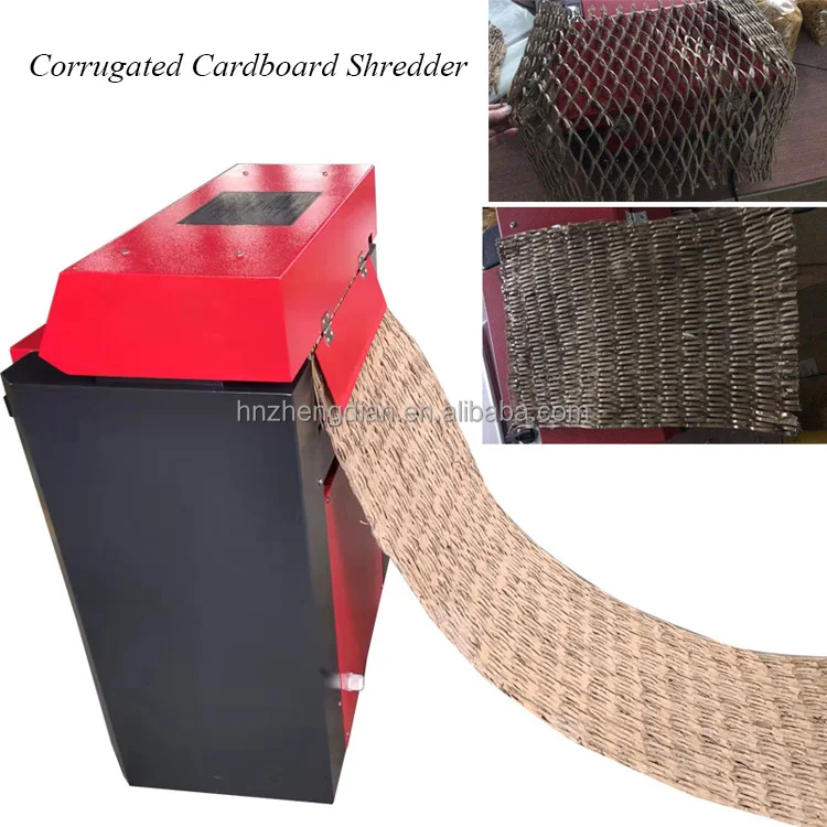 Cardboard Shredder Carton Cutting Machine/ Waste Paper Box Shredding ...