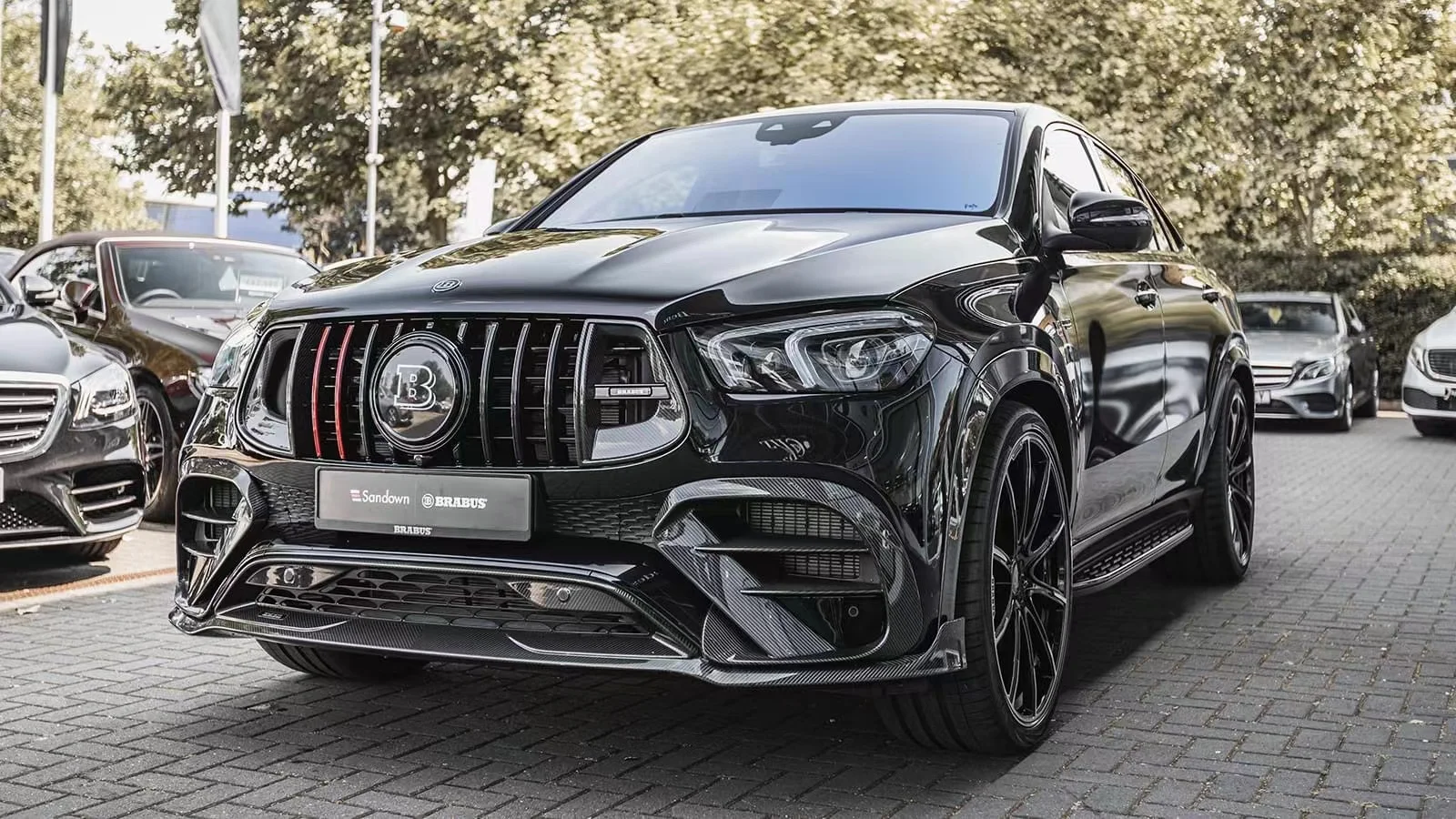 Carbon Fiber Body Kit for Mercedes Benz GLE63 GLE53 GLE450 W167 Front ...