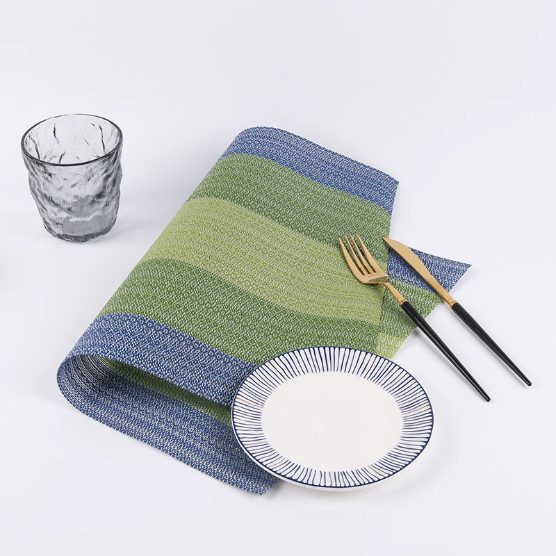 Customized Traditional Woven Reversible Individual Table Mat Placemat ...