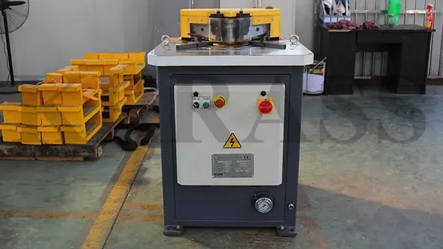 Qf28y 6mm Thickness 200mm Angle 90 Degree Metal Sheet Angle Notching ...