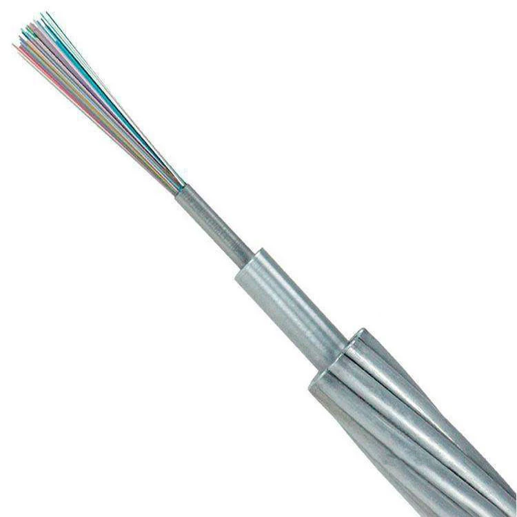 OPGW optical fiber ground wire 24 core fiber optic cable| Alibaba.com