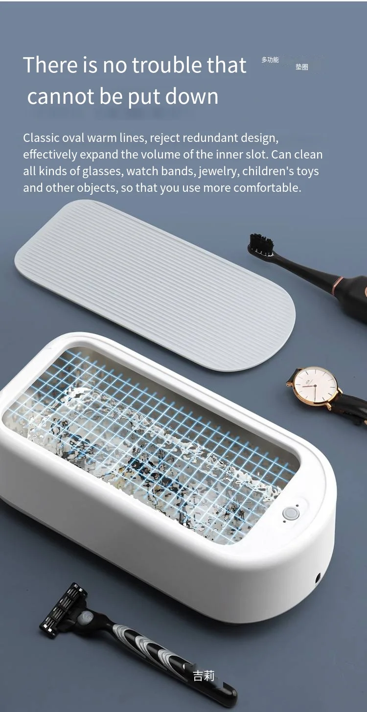 Portable Professional Ultrasonic Cleaner Mini Jewelry Cleaner Small ...