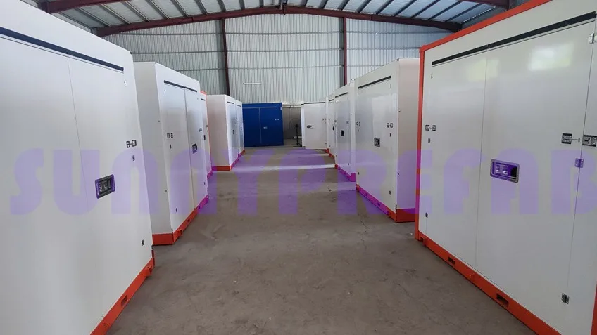 Steel Material Insulated Prefab Assemble Foldable Mobile Container ...