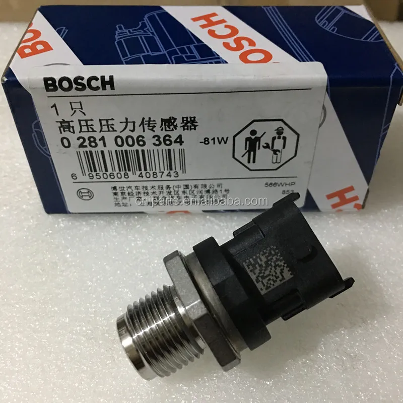 Original Common Rail Pressure Sensor 0281006364 0281006425 0281002937 ...