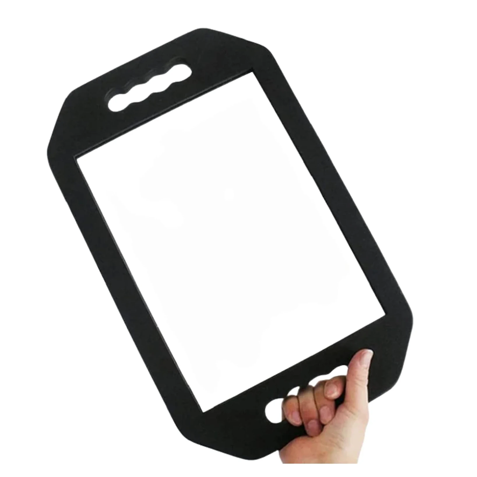 Wholesale Large Hand Rectangular Foam Cushion Barber Mirror with Handle ...