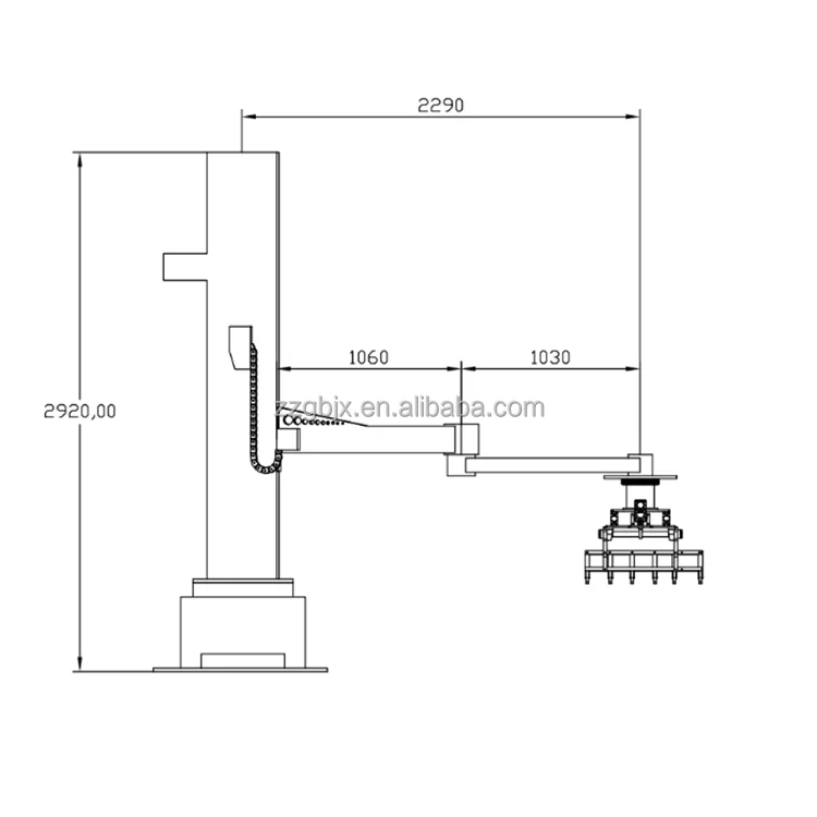 Turnover Basket Column Palletizing Equipment Industrial Assembly Line ...