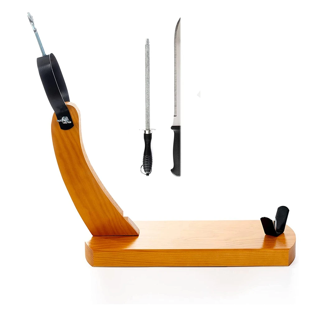 Custom Wooden Ham Stand Ham Rack for Carving Spanish Hams and Italian ...