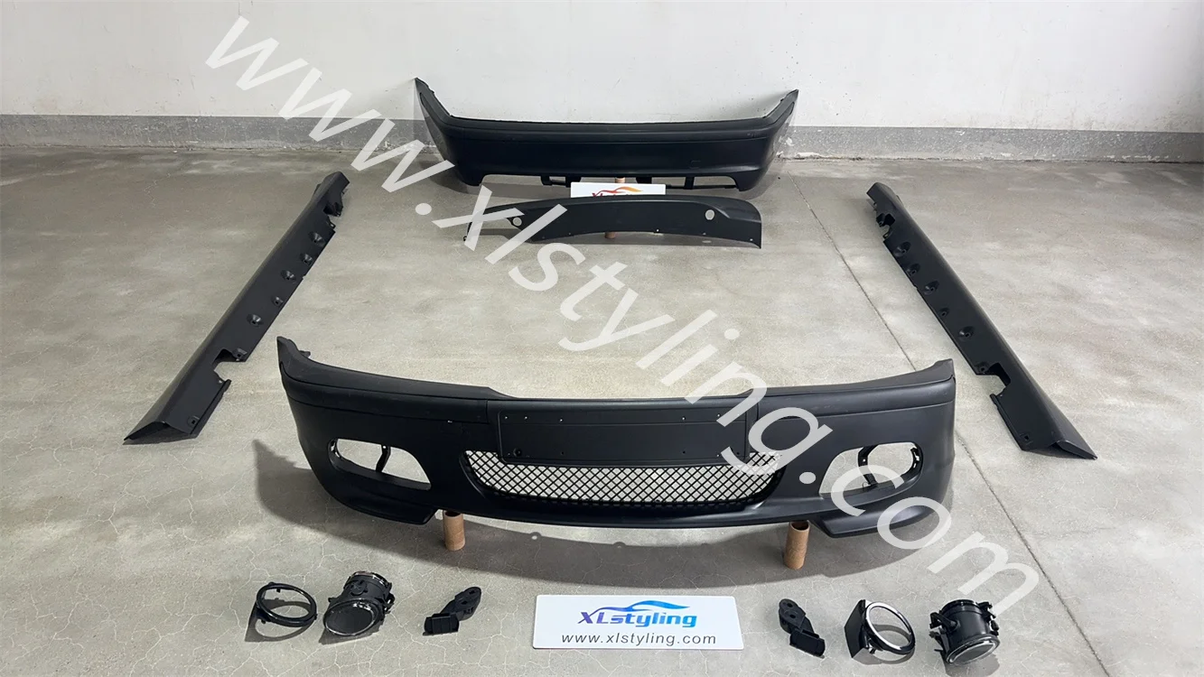 Car Accessories Retrofit Bodykit for BMW E46 MT Front Rear Bumper Side ...