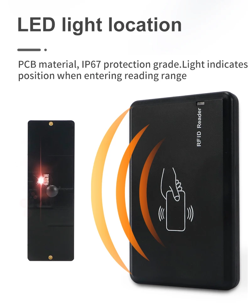 EPC GEN2 Passive RFID Tags with LED Light for Asset Management