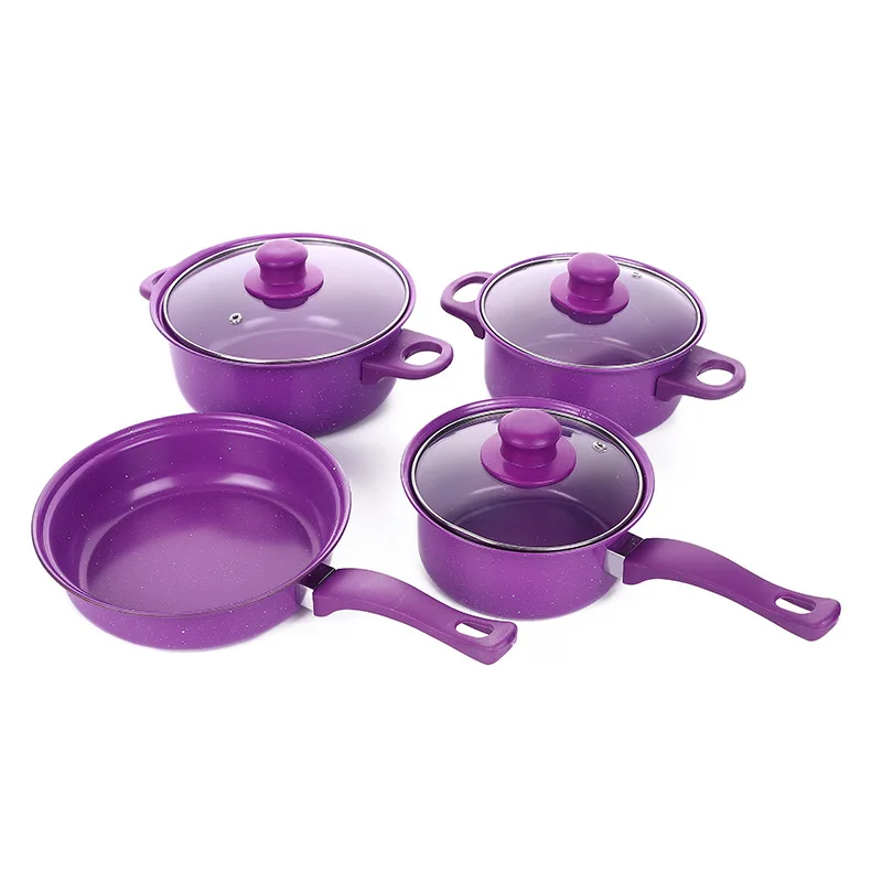 13pcs Non-stick Pan Soup Pot Crock Frying Pan Multi-piece Kitchen ...