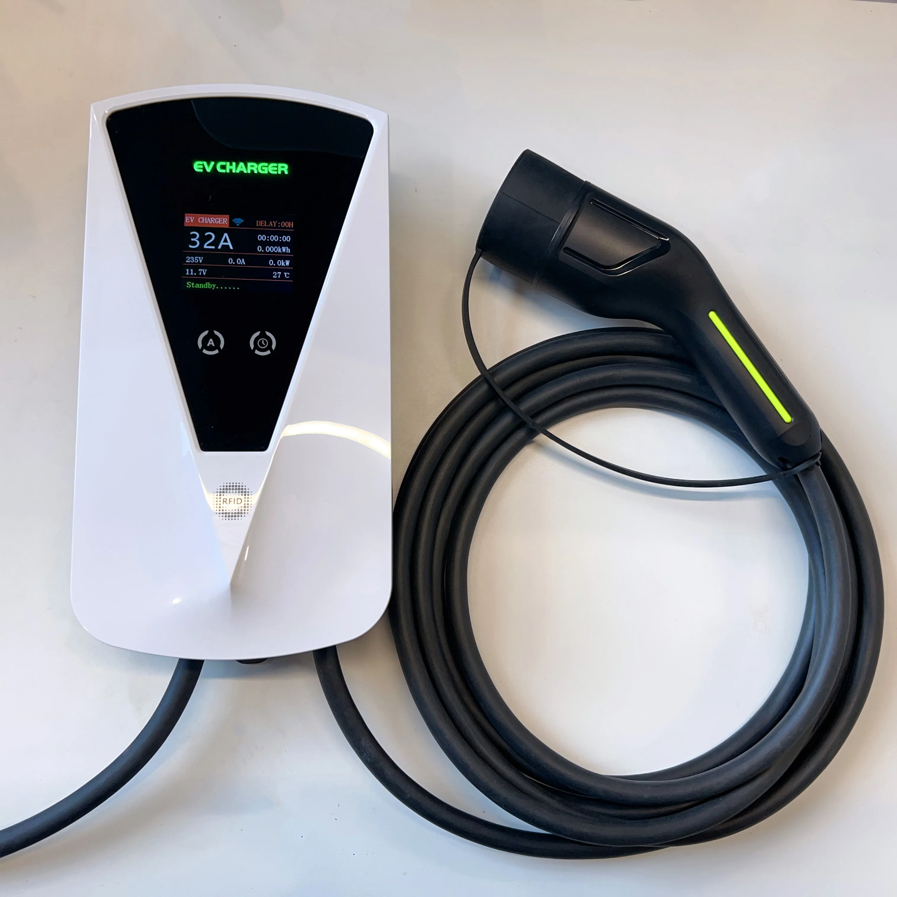 22kw AC EV Charger Wall Box Type 2 Fast Charging Wall-mounted EV ...