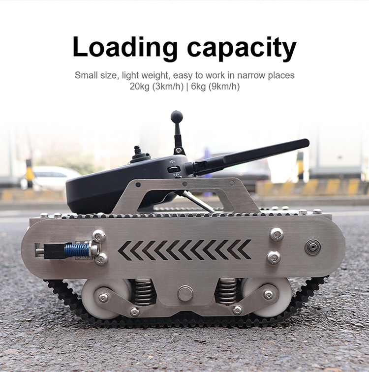 Tins-3 Patrol Robot Chassis Electric Outdoor Mini Mobile Robot Pipe ...