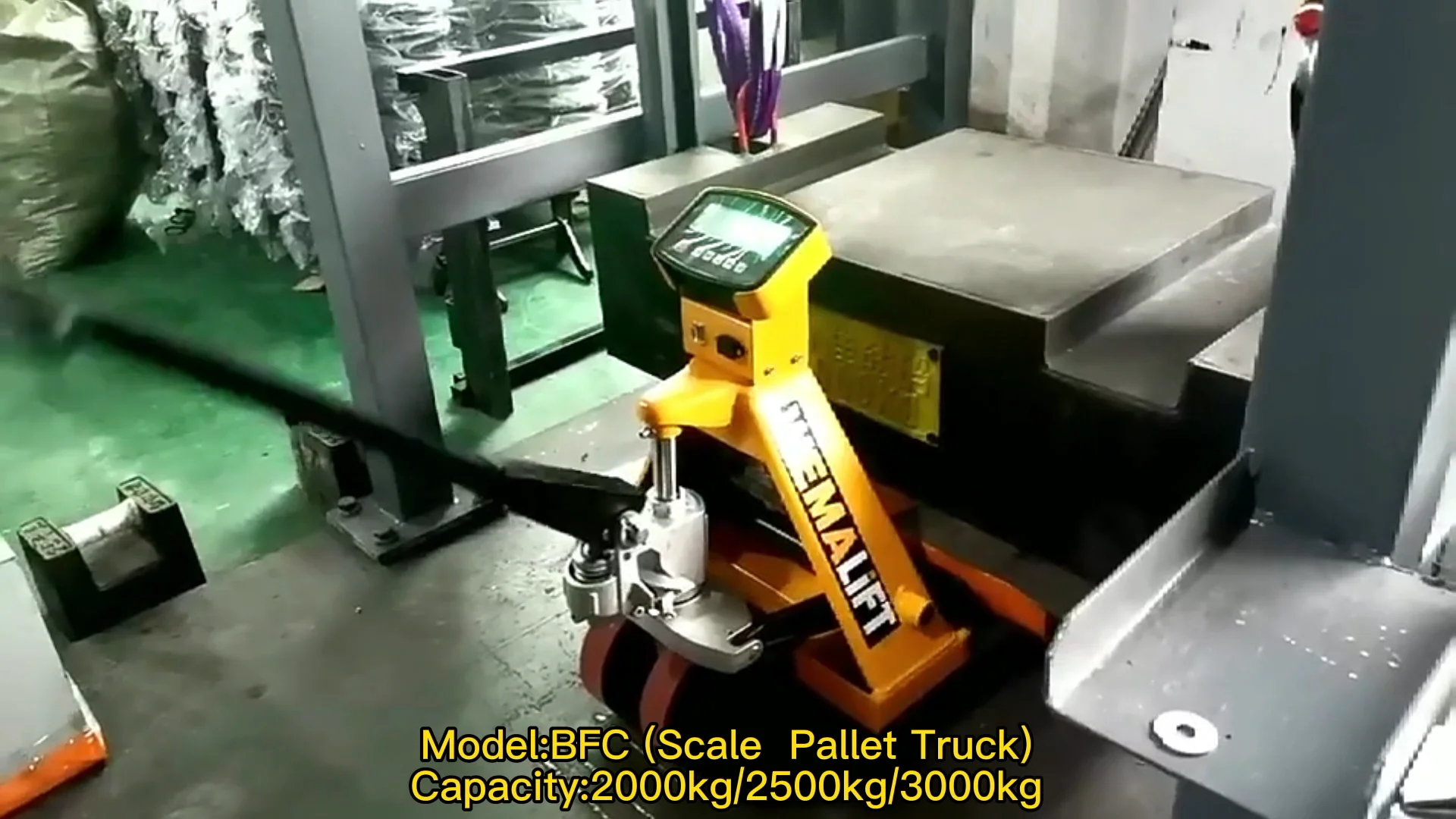 Economic Stainless Forklift Scale Pallet Truck Printer Jack Stacker ...