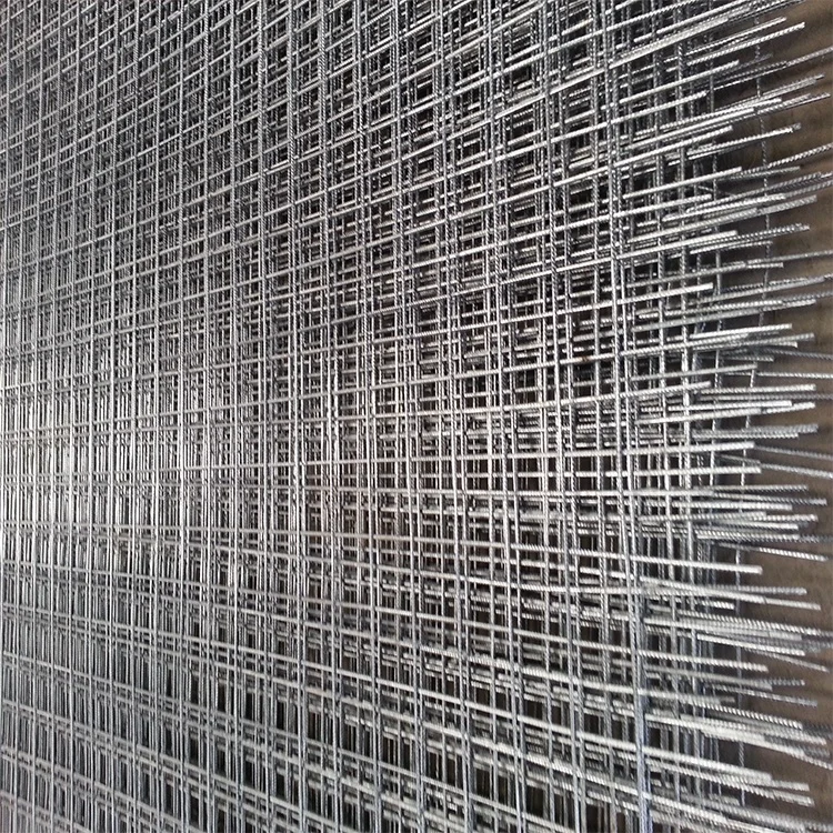 Qiangguan Rebar Steel Deformed Concrete Reinforcing Welded Wire Mesh ...