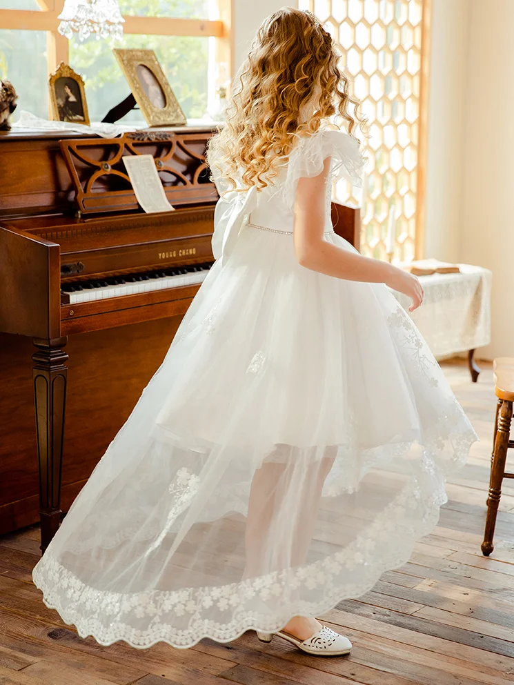 Oem First Communion Princess Kids Wedding Party Flower Girls Dress With ...