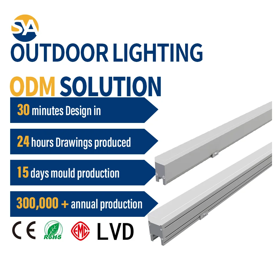 SYA-908 Outdoor Lighting Factory IP65 RGB RGBW DMX512 LED Outdoor ...