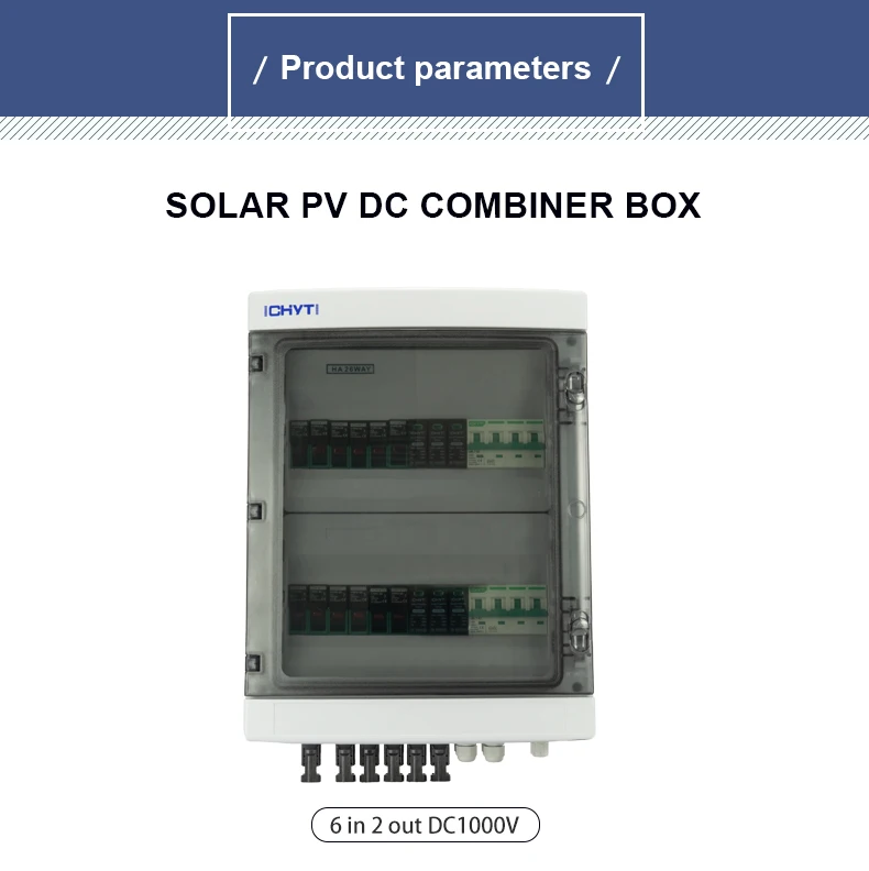 Pv Solar Combiner Box Lightning Protection Dc Photovoltaic Combiner Box - Buy Photovoltaic ...