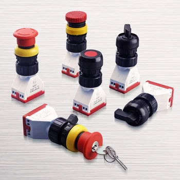 Explosion Proof Control Push Button Indicator Lamp Buzzer Ex Emergency ...