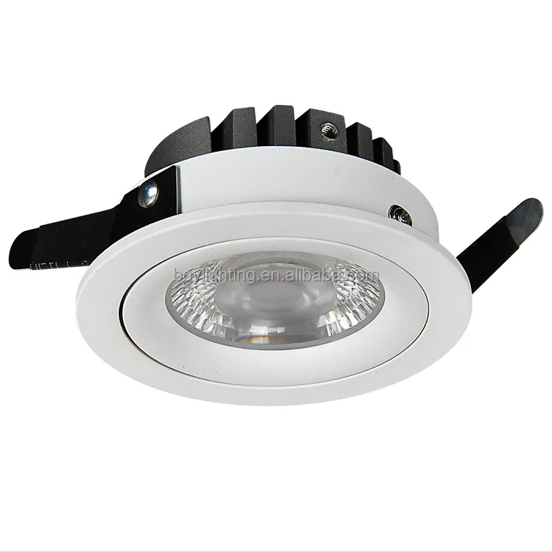 Thin Spot Light Concealed Adjustable Angle Ceiling Light Cob Embedded ...