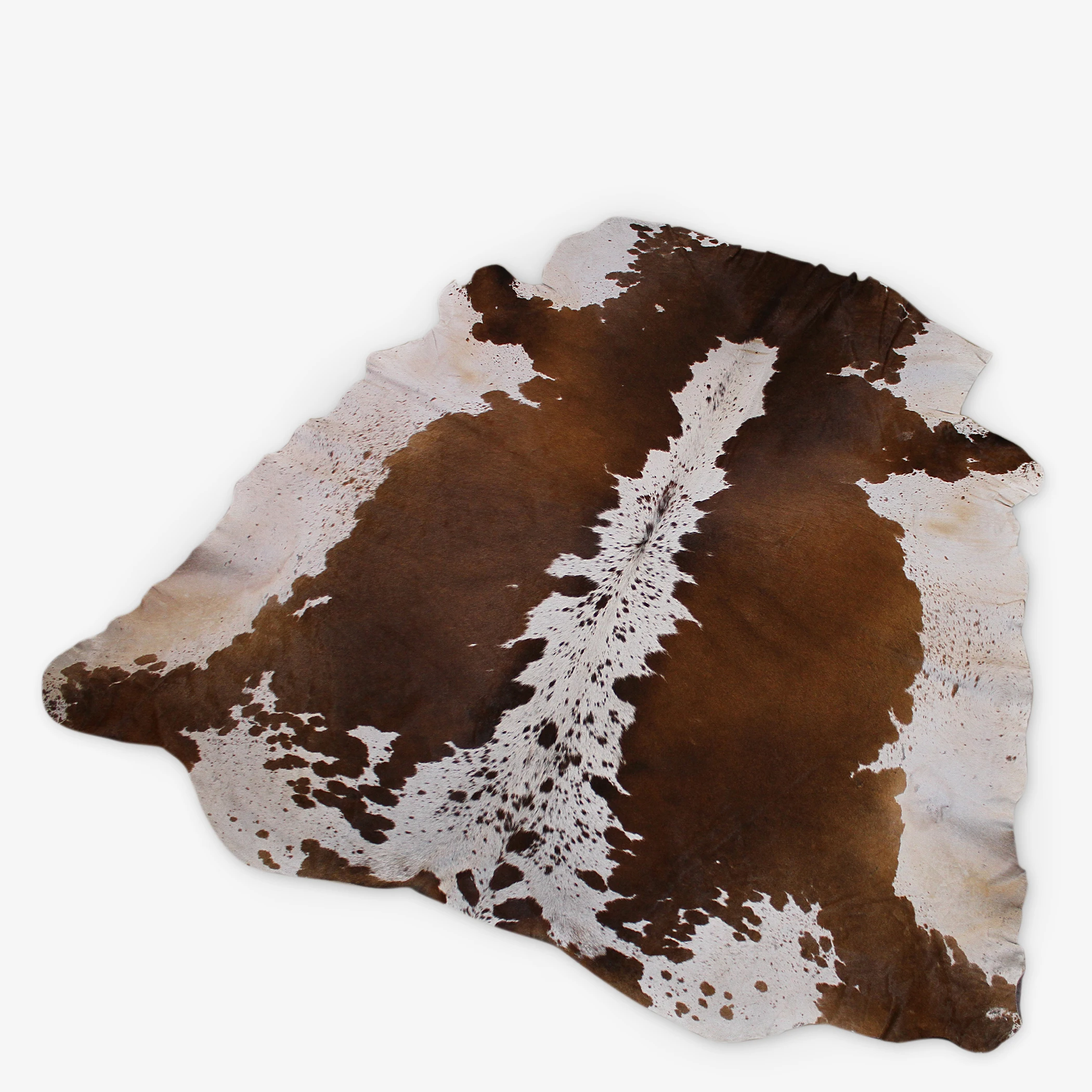 Large Cowhide Rugs 100% Cowhide Leather Rugs Tricolor Cow Hide Skin ...