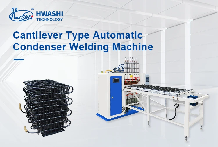 HWASHI High Performance Automatic Wires Pipe Type Bundy Tube Condenser ...