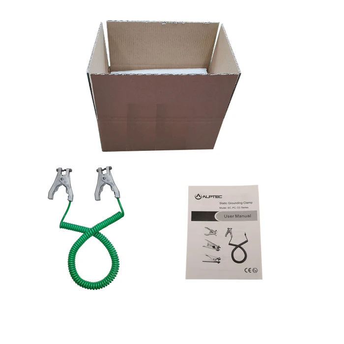 Atex Certificate Static/anti-static Bonding Grounding/earthing Clamps ...