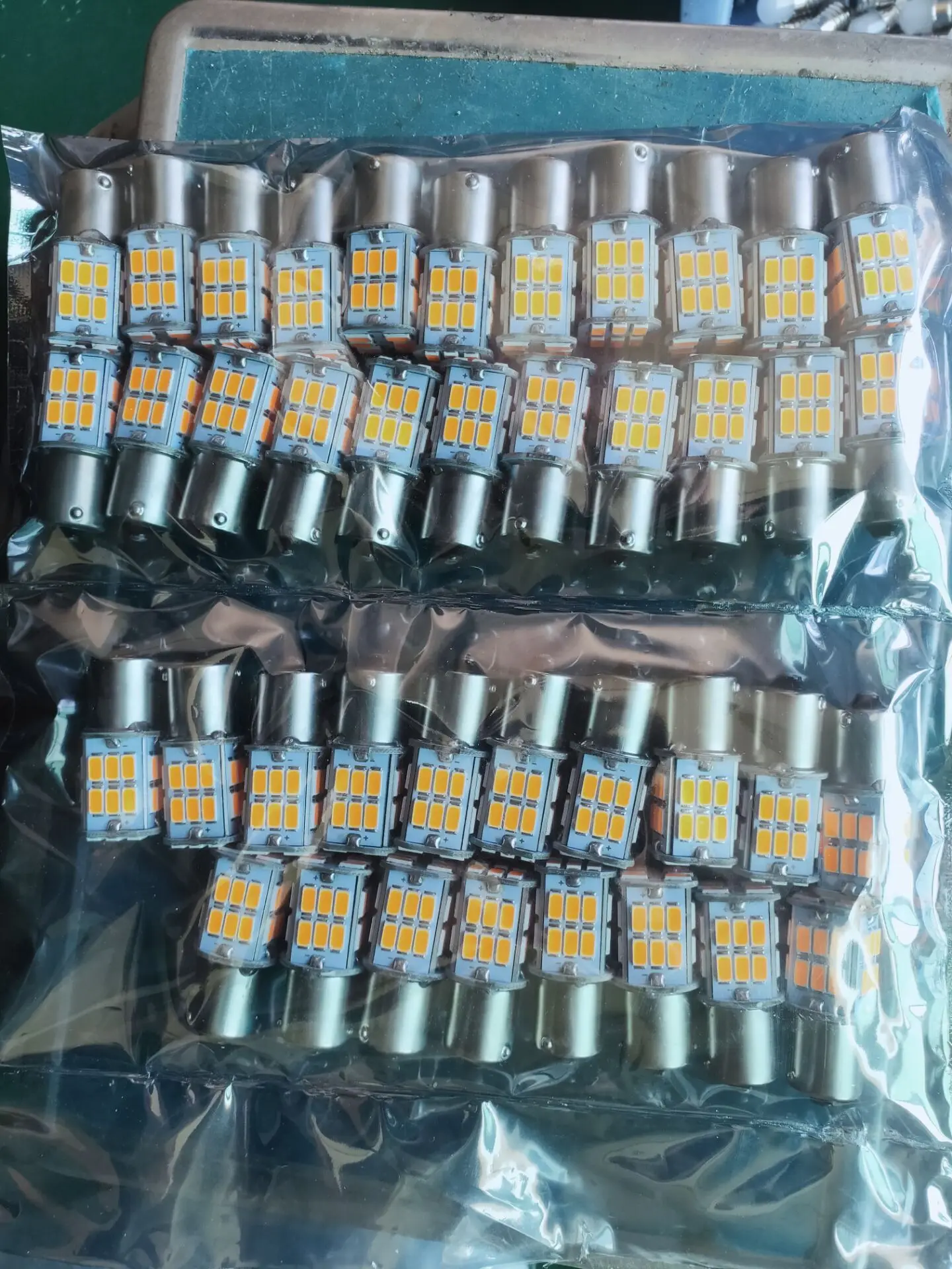 6 Volt 6v Warm White Led Ba15s 21w Positive Negative Earth 316 317 ...