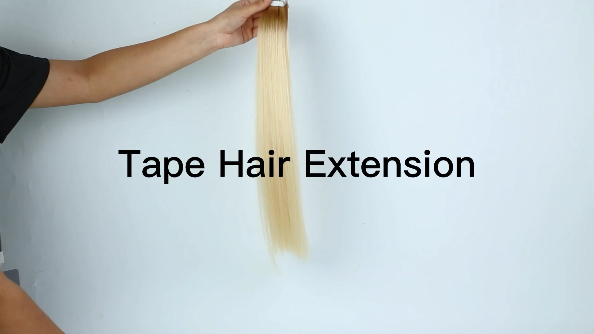 Salon Tape In Hair Extensions Full Cuticle Virgin Remy Human Hair ...