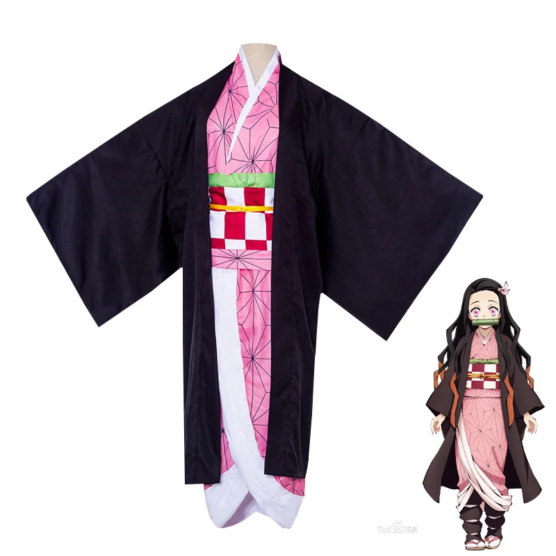 Stove Gate Nezuko Suit - Women Long Kimono Cardigan