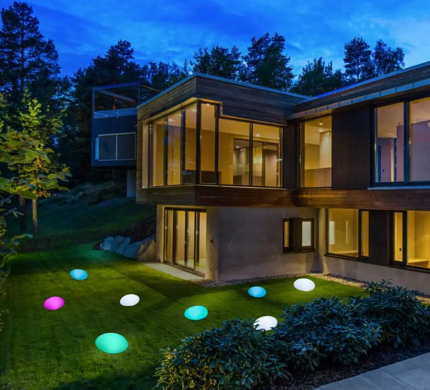 2023 Popular Outdoor Patio Decorative Colorful Led Waterproof Solar ...