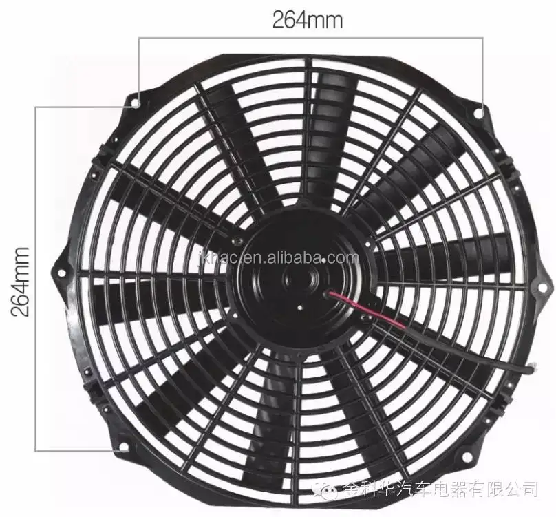 Direct Factory Straight Blade 12 Inch 14inch Condenser Fan Auto ...