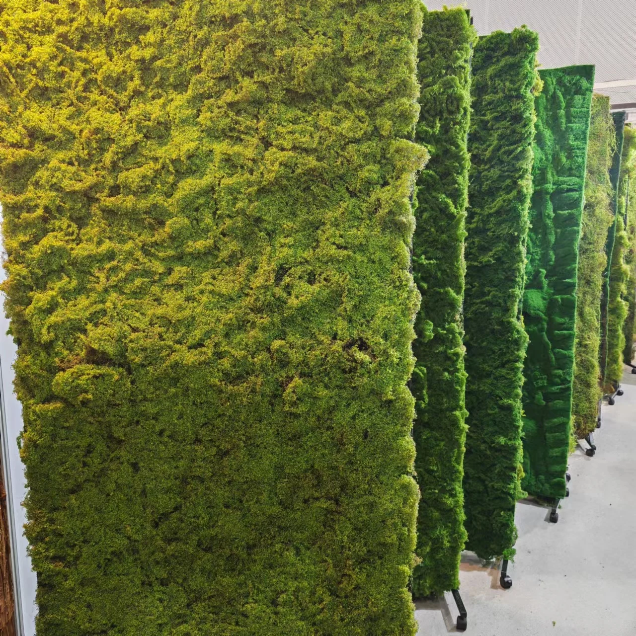 Hot Artificial Moss Turf Grass Wall Art Artificial Plant Panels 3d Moss Grass Wall For ...