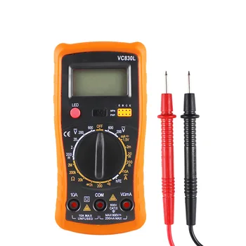 830l Digital Multimeters Smart Multimeter Dc Current Resistance Ac/dc ...