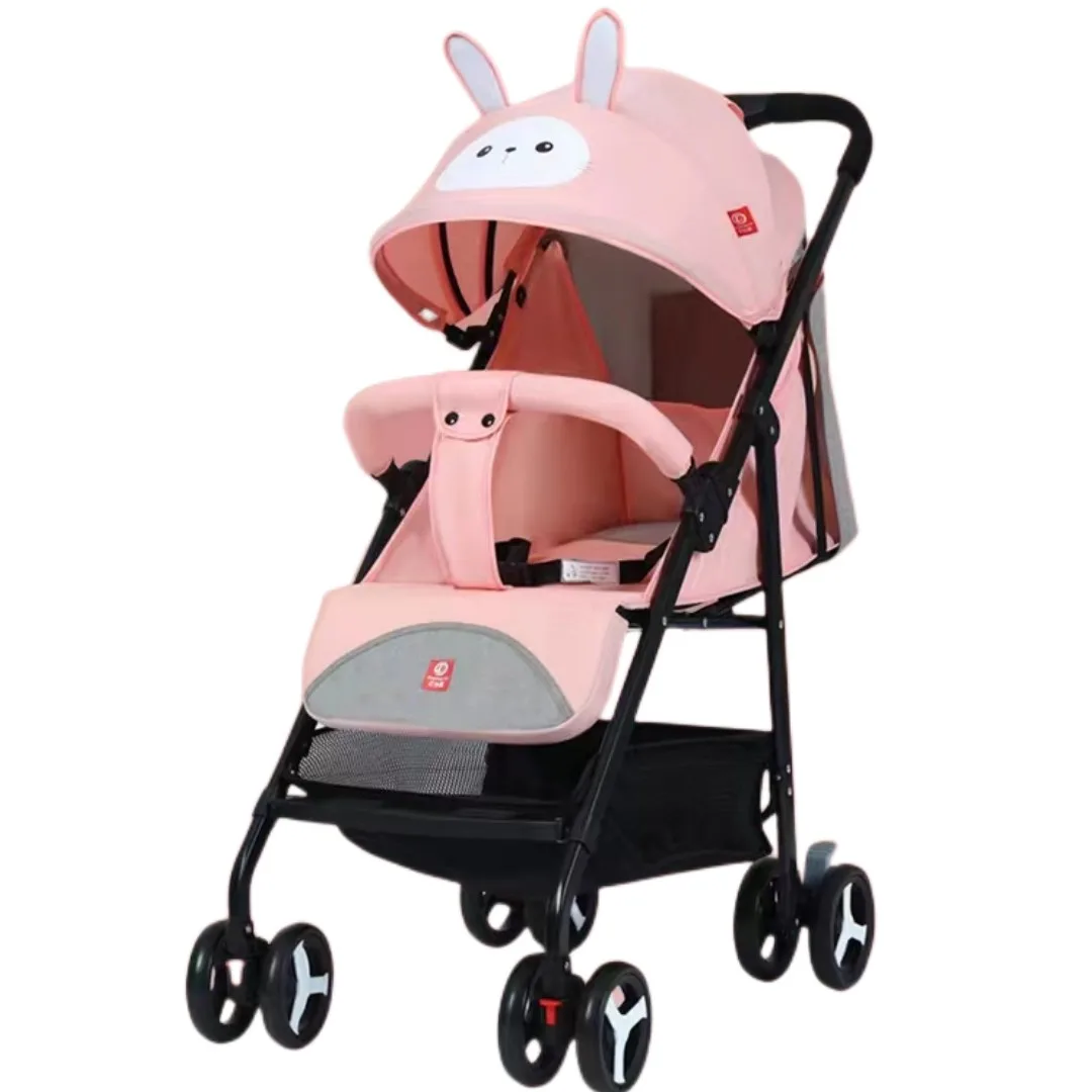 Stylish cartoon stroller Anime character strollers Warm and cute style ...