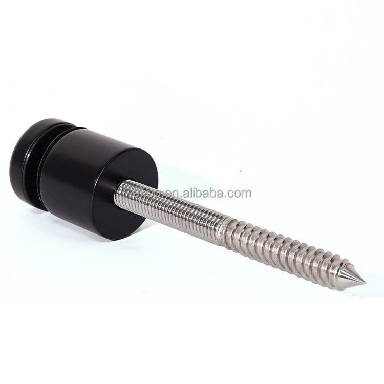 EKOO Self Tapping Wall Mount Stainless Steel Glass Standoff