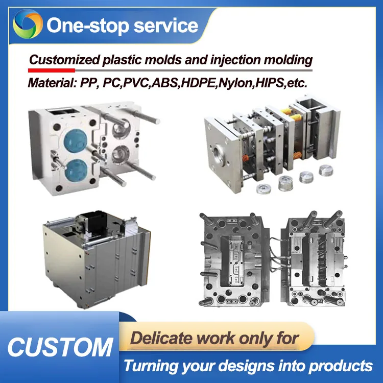 Top New Custom Steel Cold Runner Injection Molding Custom Plastic Molds ...
