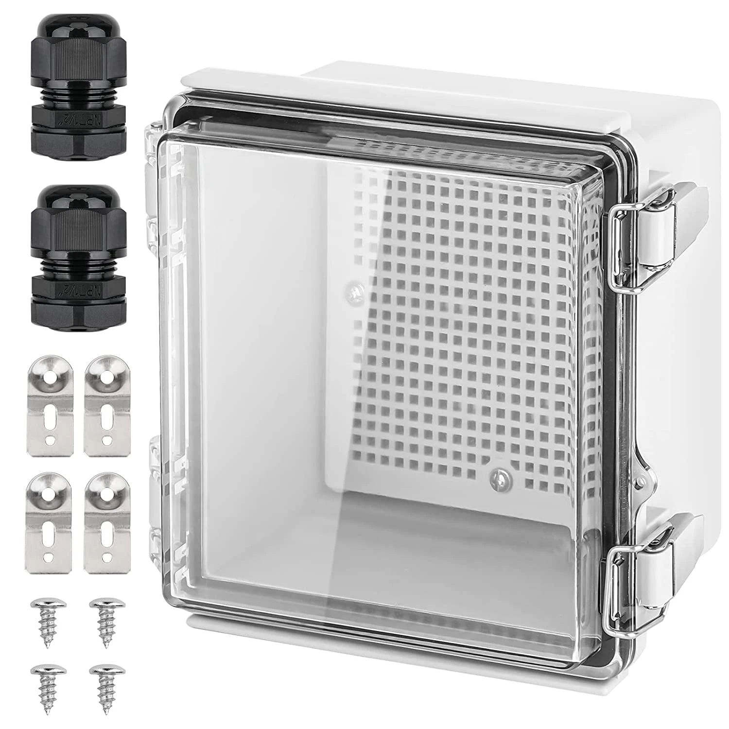 Outdoor Waterproof Electrical Box Waterproof Junction Box Ip67 Hinged ...