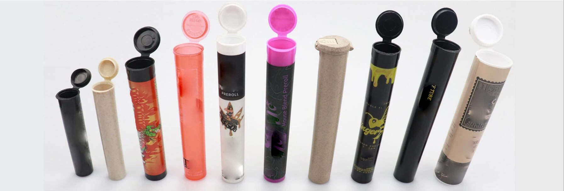 Proof Tubes Pop Top Tube Container Biodegradable Childproof Cigar Tubes ...