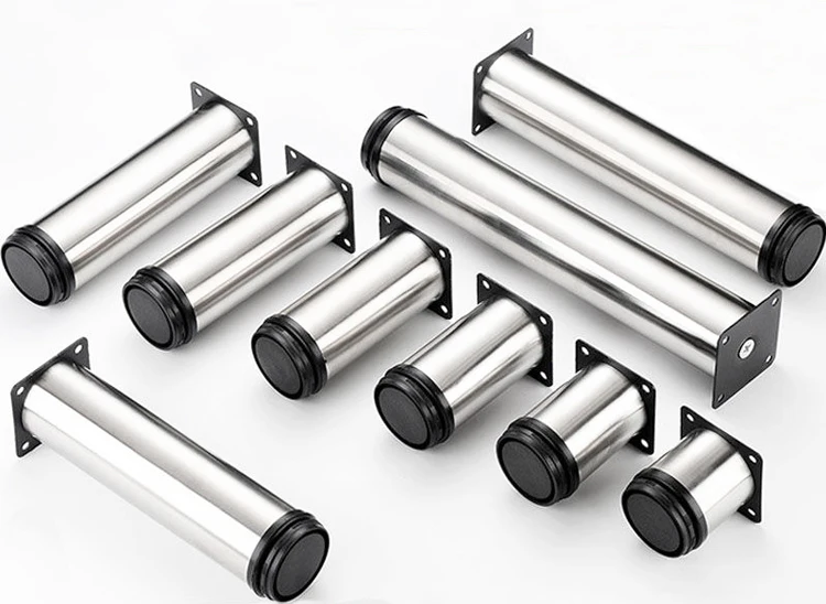 Adjustable Height Table Legs Furniture Cabinet Extension Legs Bed Riser ...