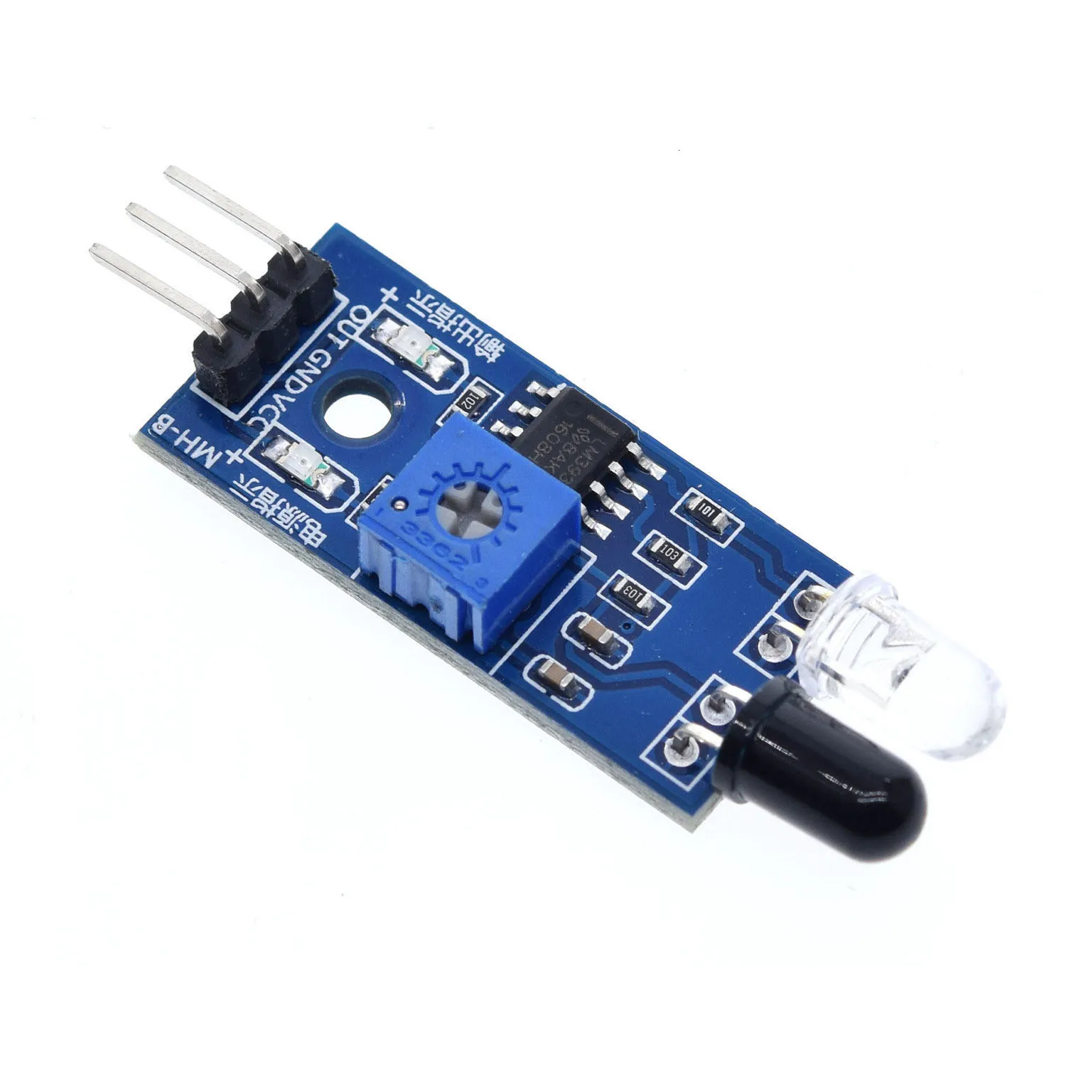 DIY Smart Car Robot - Infrared Obstacle Avoidance Sensor