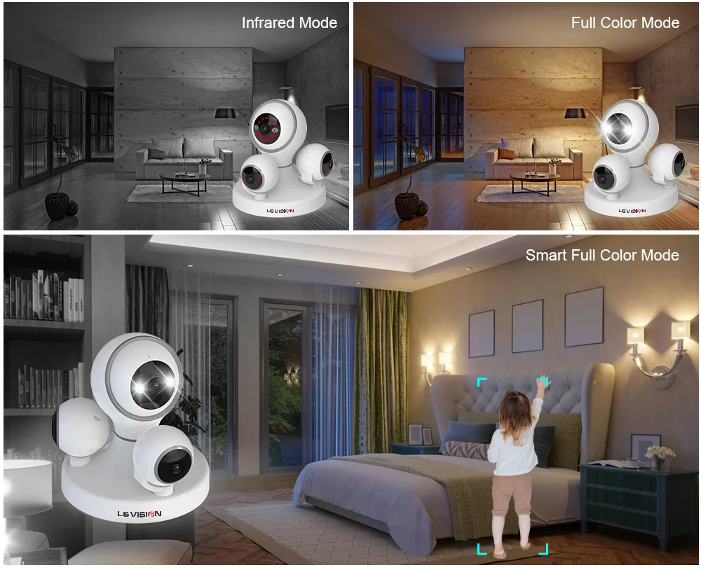 Ls Vision Hd 6mp Wifi Ptz Night Vision Security Camera New Technology ...