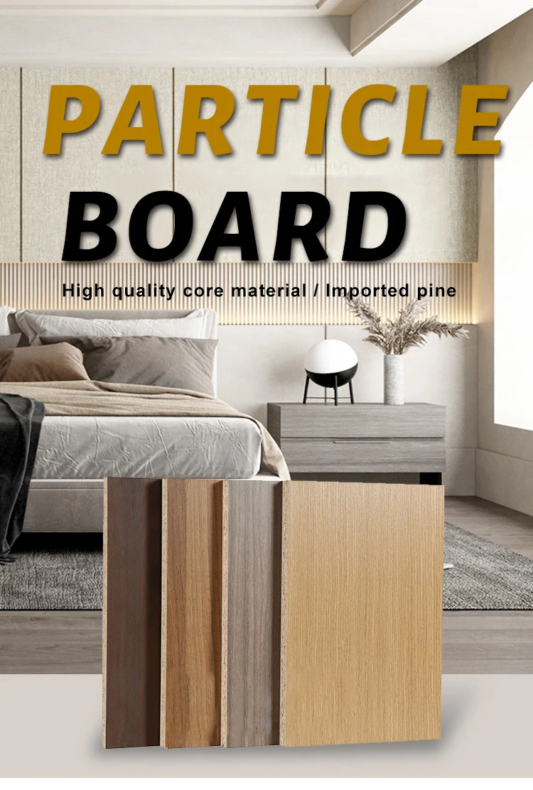 Factory Made First Grade 18mm Particle Board Plain Particle Board With ...