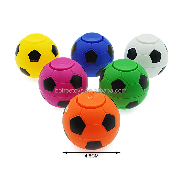 Fidget Spinner Toys Football Soccer Ball Game Finger Spinner Balls ...