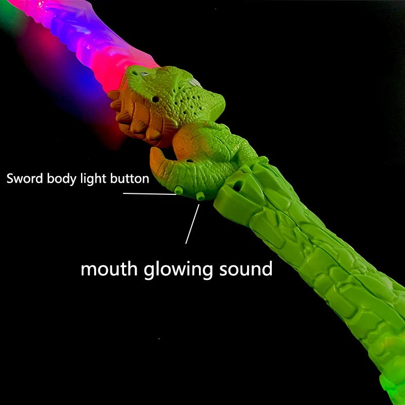 Wholesale LED Sword Multi-Color Light-up Halloween Toys