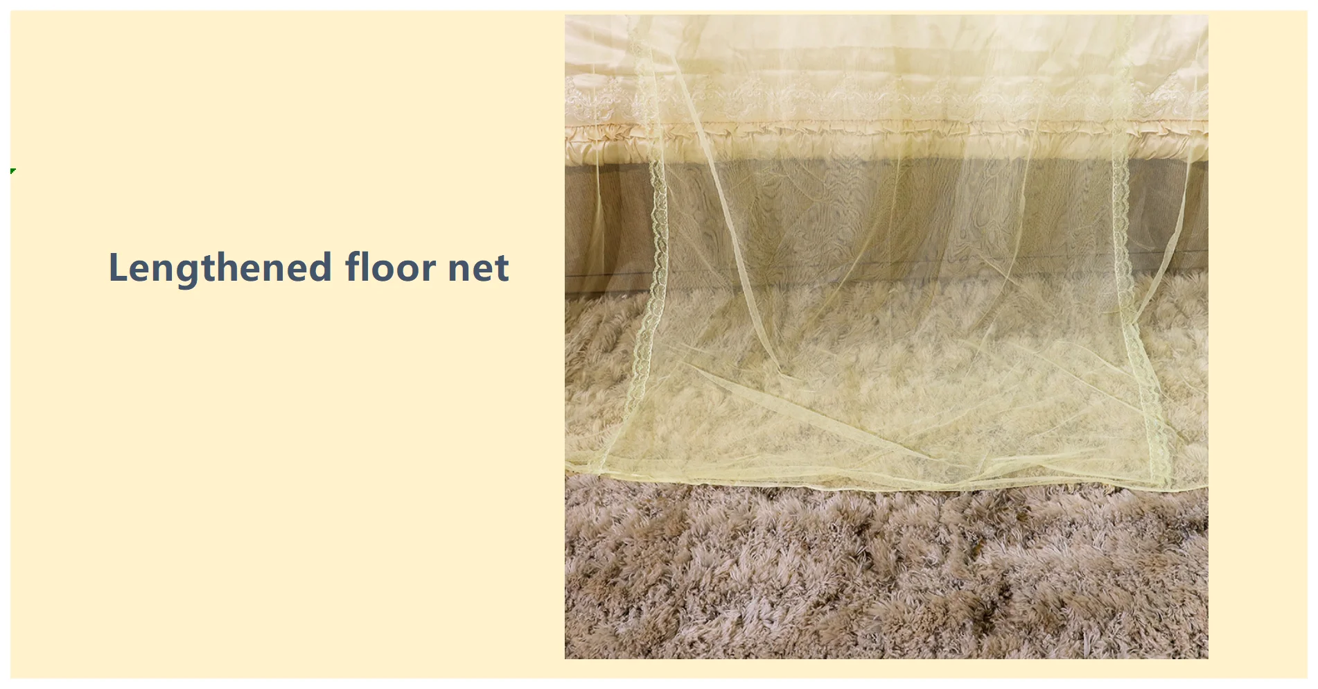 Adult Corner Bed - Elegant Four Post Bed with Mosquito Nets